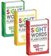 Amazon.com: Sight Words Flash Cards 3rd Grade - 120 High Frequency ...