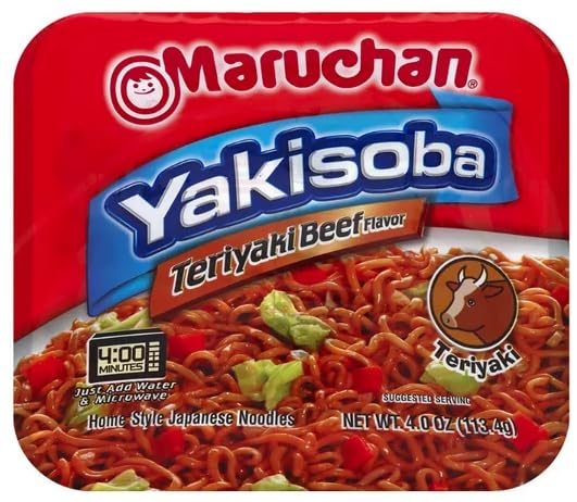 Amazon.com: Yakisoba Noodles, 4 Oz. + King Combo QR code, include on ...