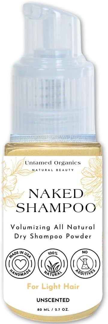 Amazon.com: Earthborn Organics Volumizing Dry Shampoo Powder | Non ...