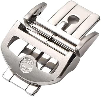 AEMALL 18mm solid Stainless Steel Butterfly Buckle For IWC IW323101 Big ...