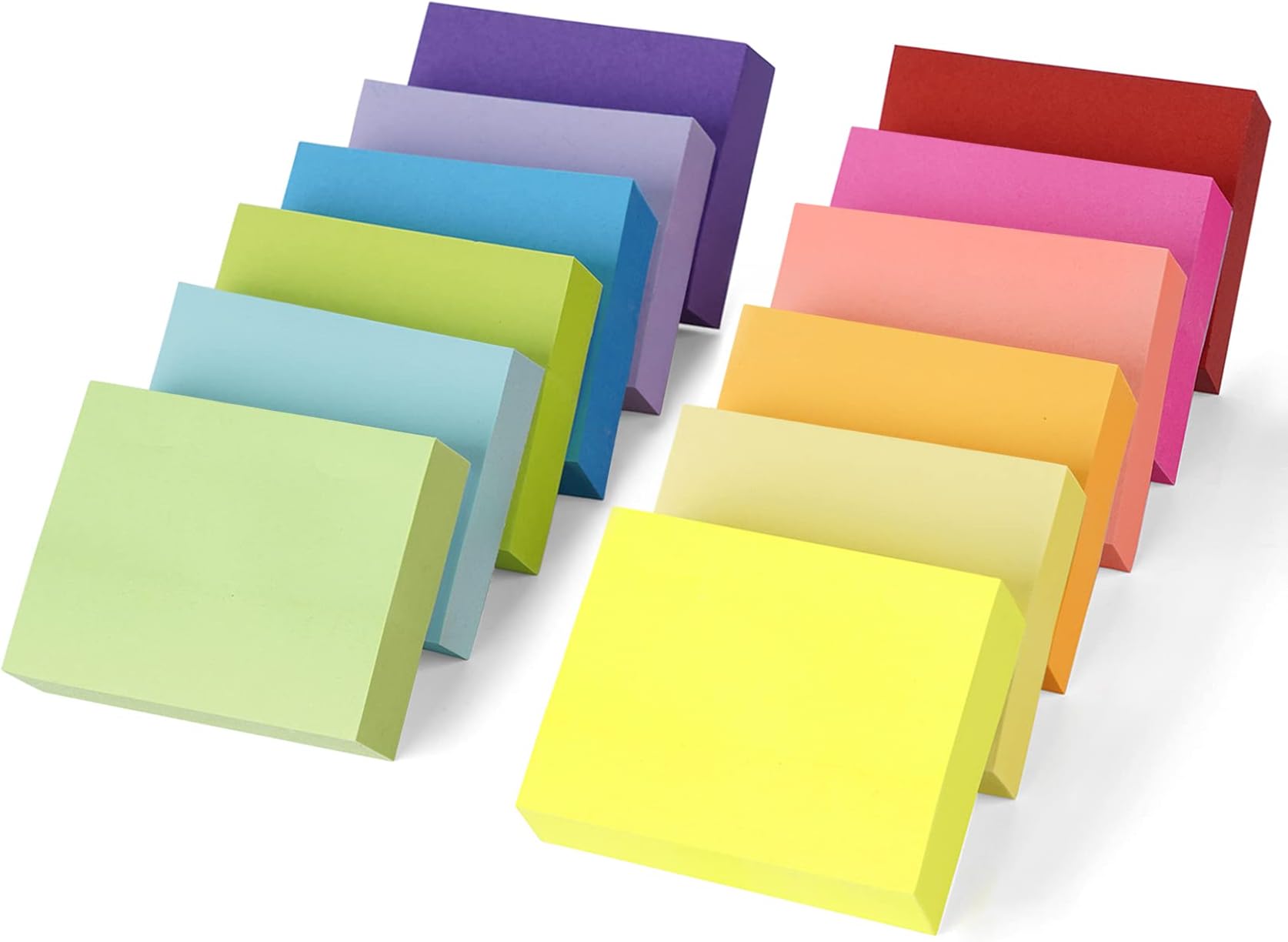Early Buy Self-Stick Notes Sticky Notes 100 Sheets/Pad 6 Candy Colors 3 ...