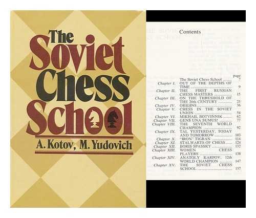 The Soviet chess school: Alexander Kotov & Mikhail Yudovich: Amazon.com ...