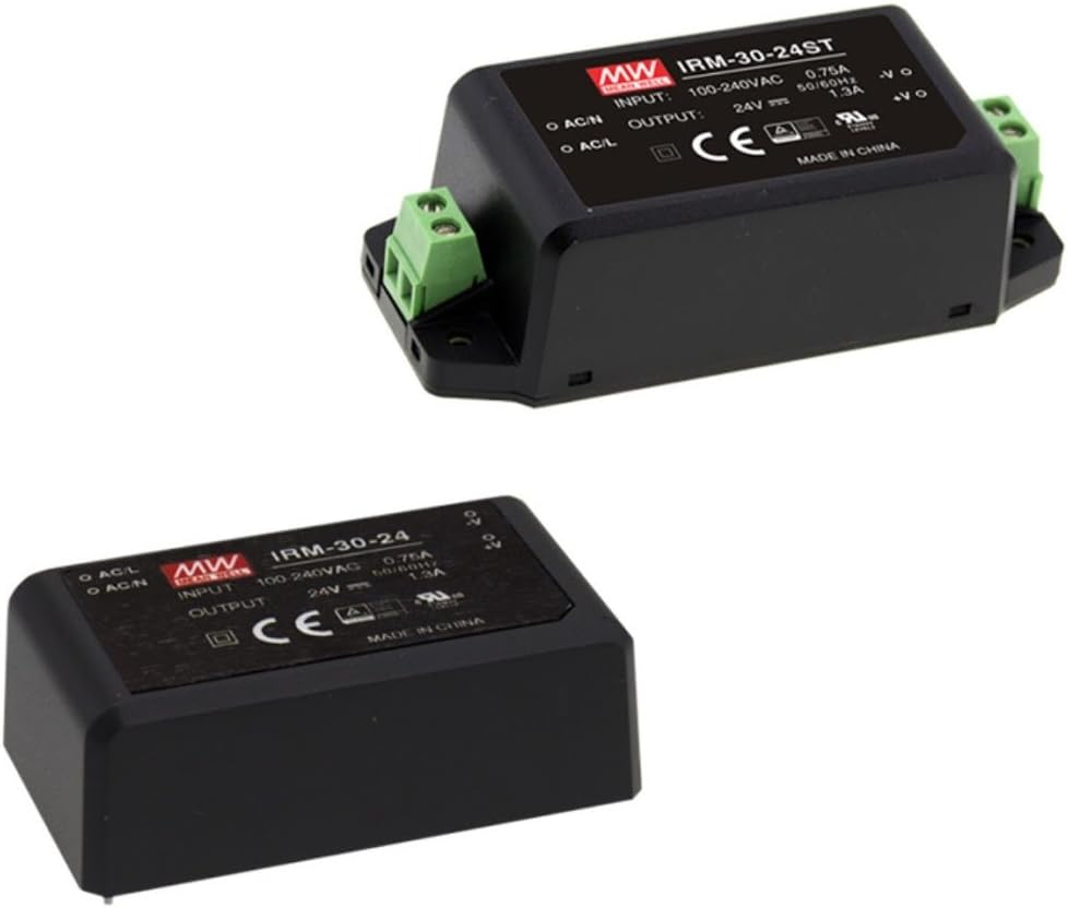 Amazon.com: Meanwell ultra small AC-DC power module IRM-30-5 30W 5V6A ...