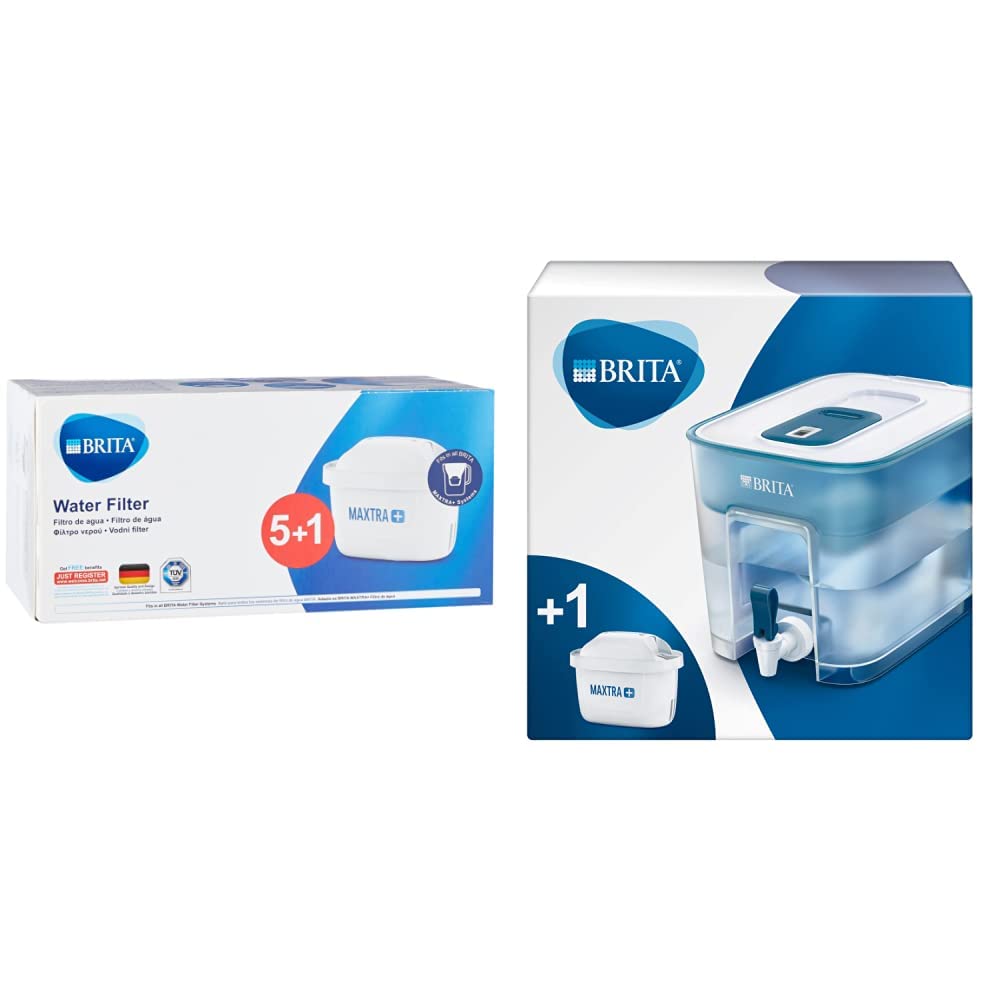 Buy Brita Maxtra Plus – Filter Cartridge, White, 5 + 1 & BRITA Flow XXL ...