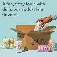 Amazon.com : OLIPOP - The Sampler, 6-Flavor Soda Variety Pack, Healthy Soda, Prebiotic Soft ...
