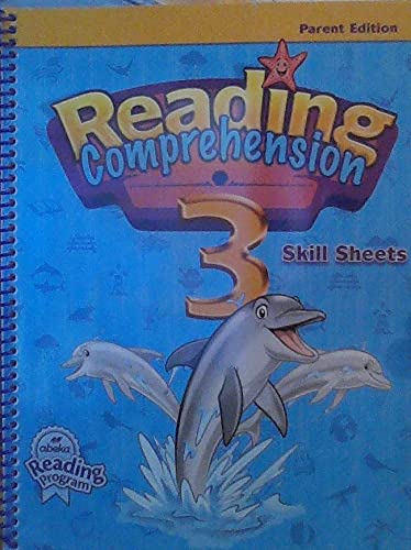 Reading Comprehension 3, Skill Sheets - Parent Edition (Abeka): Abeka ...