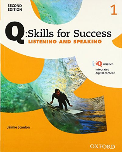 Buy Q: Skills for Success 2E Listening and Speaking Level 1 Student ...