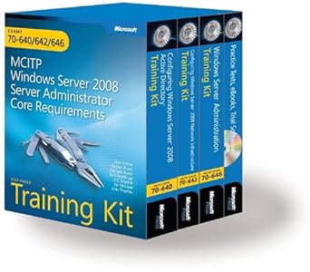 MCITP Self-Paced Training Kit (Exams 70-640, 70-642, 70-646): Server Administrator Core ...