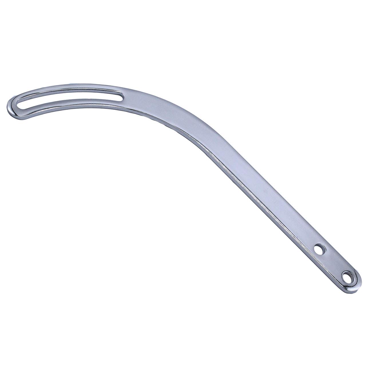 Snapklik.com : Chrome Lower Alternator Bracket SWP Header For SBC CHEVY ...