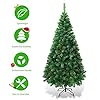 Buy Long 8 feet Christmas Tree Xmas Tree with Solid Iron Metal Legs ...