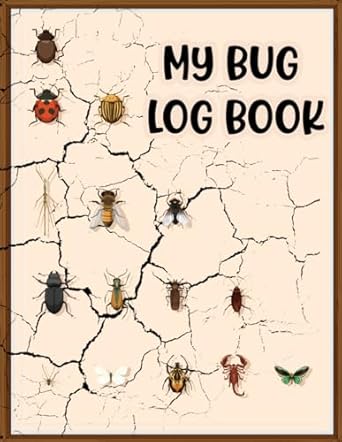 My Bug Log Book: Backyard Bug Book, insect identification book, Insect ...