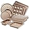 Amazon.com: HONGBAKE Bakeware Sets, Baking Pans Set, Nonstick Oven Pan ...