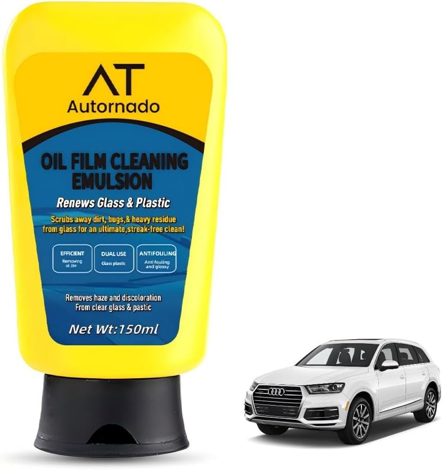 Amazon.com: Oil Film Cleaning Emulsion, Automotive Glass Oil Film ...