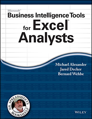 Buy Microsoft Business Intelligence Tools for Excel Analysis (WILEY ...