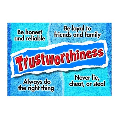Trustworthiness Poster [Set of 3]: 0078628673043: Amazon.com: Books