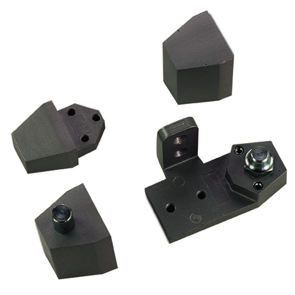 Arch/Vistawall Style TOP & Bottom Pivot Hinge Set for Commercial Adams ...