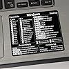 Amazon.com: Windows Shortcut Sticker - Keyboard Shortcut Vinyl Sticker ...