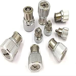 Amazon.com: 5pcs PF M3 M4 M5 M6 PEM Self-Clinching Spring Loaded Captive Panel Screws for Panel ...