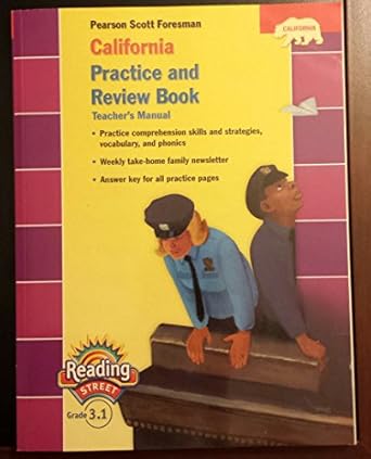Pearson Scott Foresman California Practice and Review Book (Pearson ...