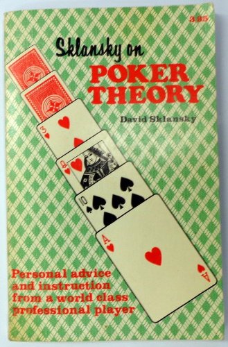 Sklansky on poker theory: David Sklansky: 9780896509177: Amazon.com: Books