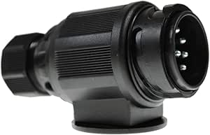 Maypole MP124 DP 13-Pin Plug Cable Entry for Caravan Conversion, 12 V ...