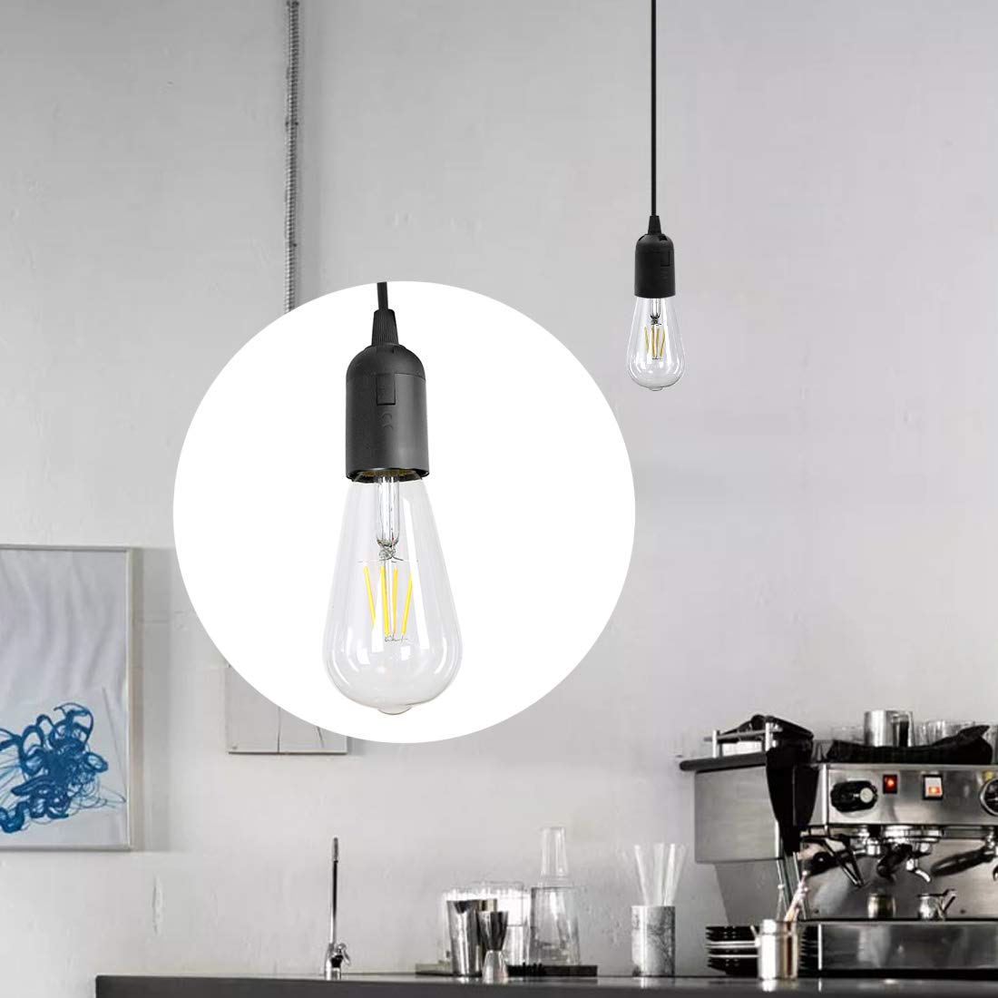 Basic Ceiling Light Sockets Part 2 Replace Pendant Light Fitting