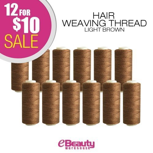 12 for $ 10 combo deal! Weaving Thread (Light Brown) : Amazon.in: Beauty