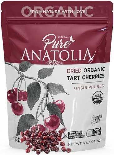 Amazon.com: Organic Tart Cherries by Pure Anatolia - Non GMO, No Sugar ...
