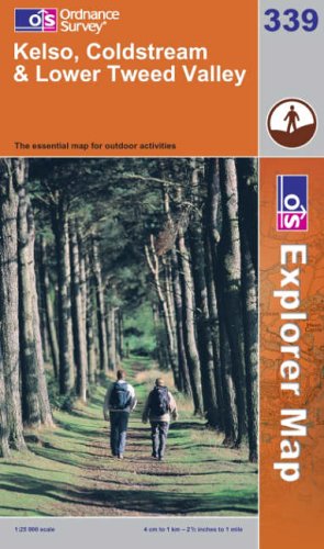 Kelso, Coldstream and Lower Tweed Valley: Ordnance Survey ...