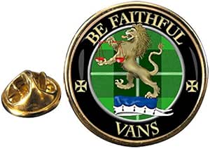 Amazon.com : Vans Scottish Clan Crest Lapel Pin Badge with Gift Pouch ...