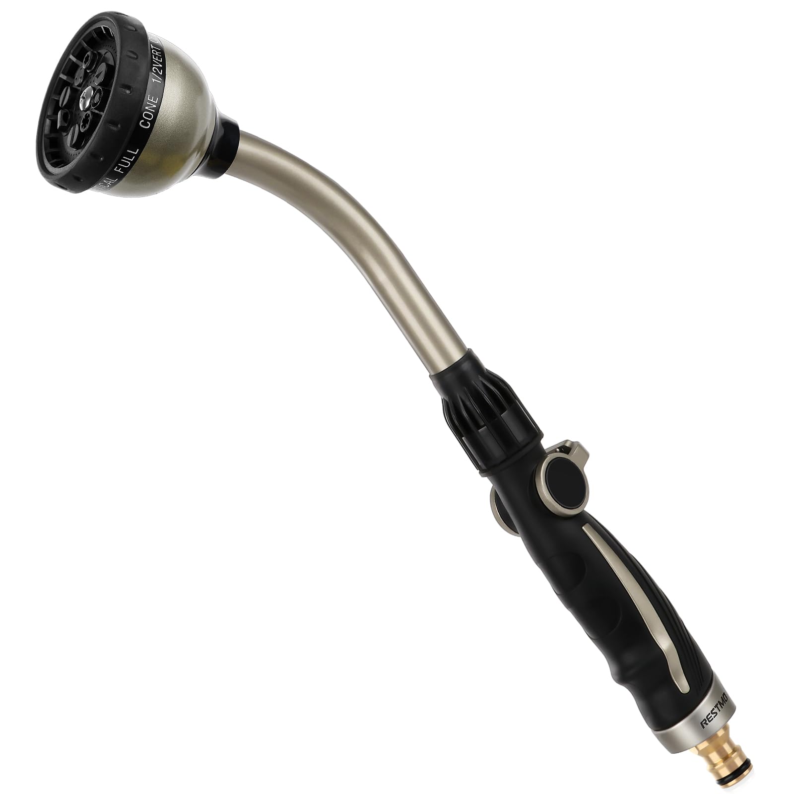 RESTMO Watering Lance Heavy Duty, Metal Spray Lance 10 Spray Patterns ...