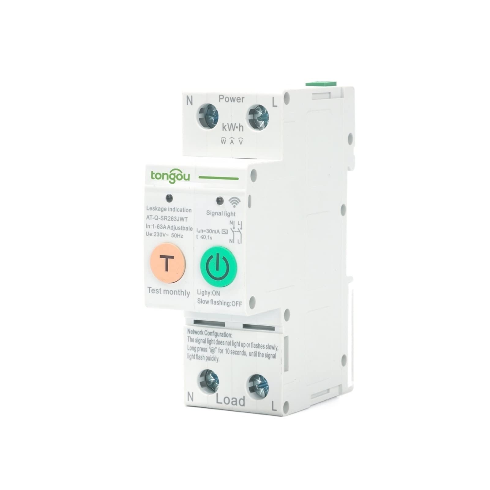 Buy Smart Energy Meter Single Phase WIFI Smart Energy Meter Kwh ...