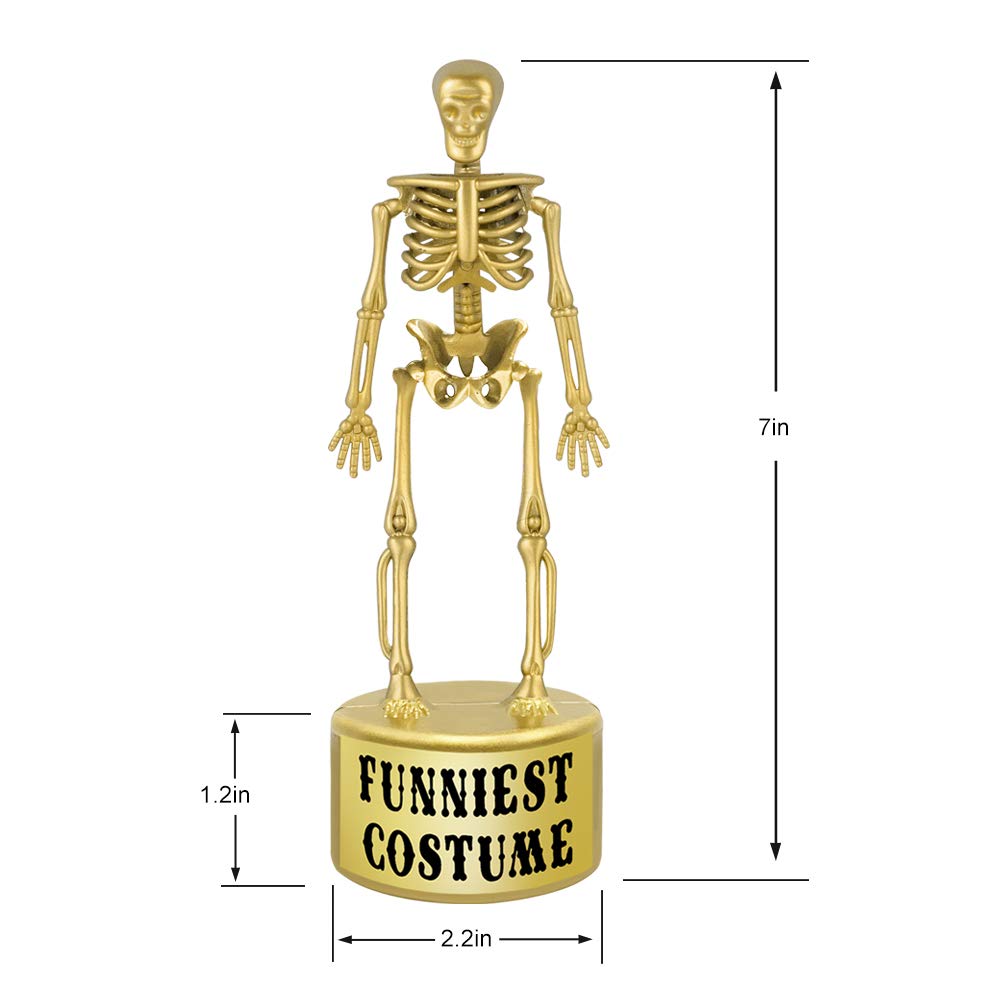 ORIENTAL CHERRY Halloween Party Supplies - Golden Best Costume Skeleton ...