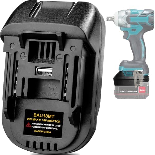 Amazon.com : for Milwaukee to for Bauer Battery Adapter, Convert for ...