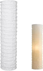 Rice Paper Floor Lamp Shade, Foldable and Minimalist Style Paper Lamps ...