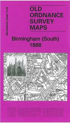 Birmingham (South) 1888: Warwickshire Sheet 14.09a (Old Ordnance Survey ...