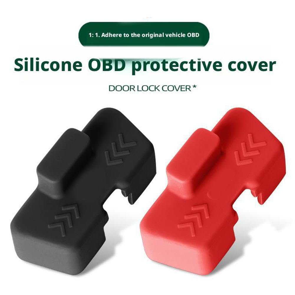 Lock Canada OBD Port Lid, Waterproof OBD Interface Cover, Silicone ...