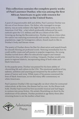 Snapklik.com : The Complete Poems Of Paul Laurence Dunbar: An African ...