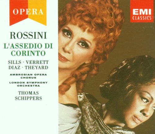 Rossini: L'assedio di Corinto (Gesamtaufnahme) (ital.) - Diaz, Sills ...
