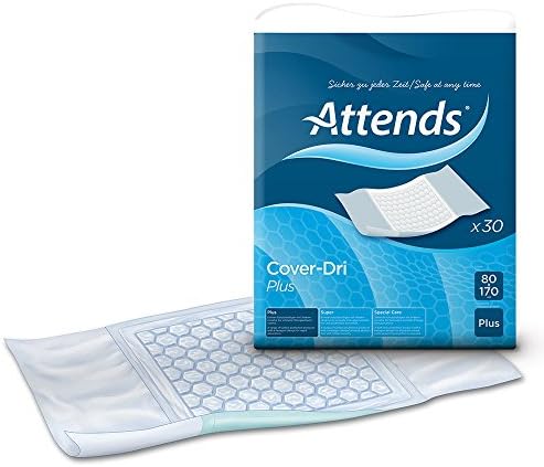 Attends Cover Dri Plus Disposable Bed Pads (80 x 90 cm) : Amazon.co.uk ...