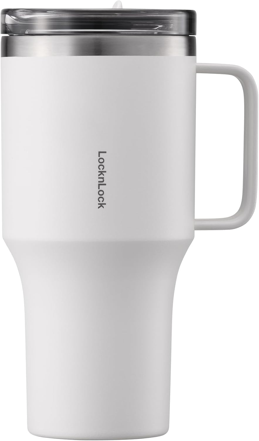 Amazon.com: LocknLock Metro Travel Mug Premium 18/8 Stainless Steel ...