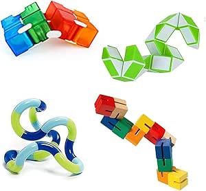 Amazon.com: Star Magic Twister Fidgets,Set of 4 Dexterity Hand ...