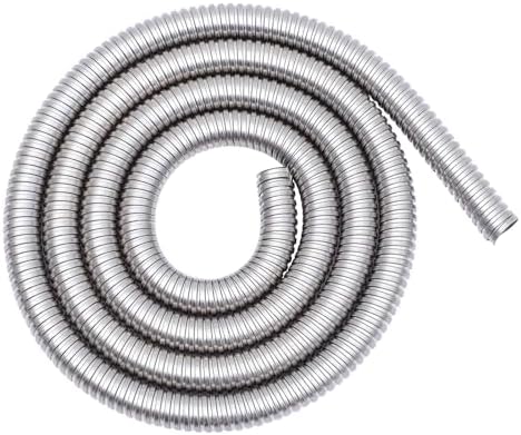 Amazon.com: VICASKY 3M Stainless Steel Spring Guard Flexible Pipe Hose ...