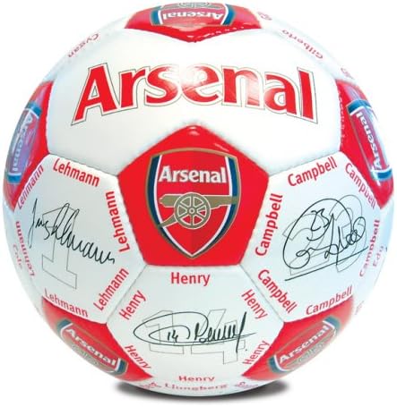 Arsenal Signature Ball Size 5 : Amazon.co.uk: Sports & Outdoors