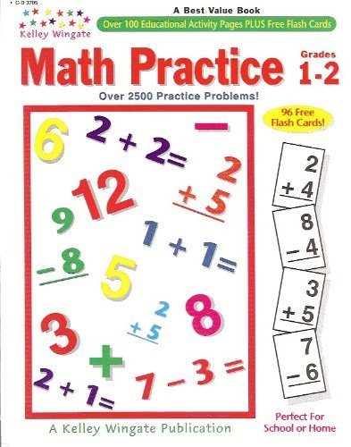 Amazon.com: Math Practice: Grades 1-2: 9780887244230: Kelley Wingate: Books