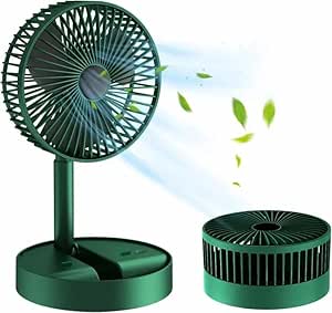 Buy WBD Table Fan High Speed – Powerful Rechargable Folding Desk Fan ...