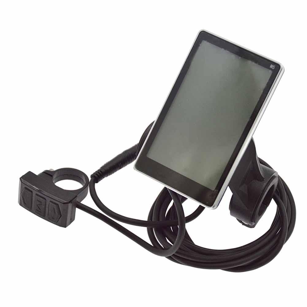 HFINGAQEX Electric Bike M5 LCD Display Screen, EBike LCD Display, 24V ...