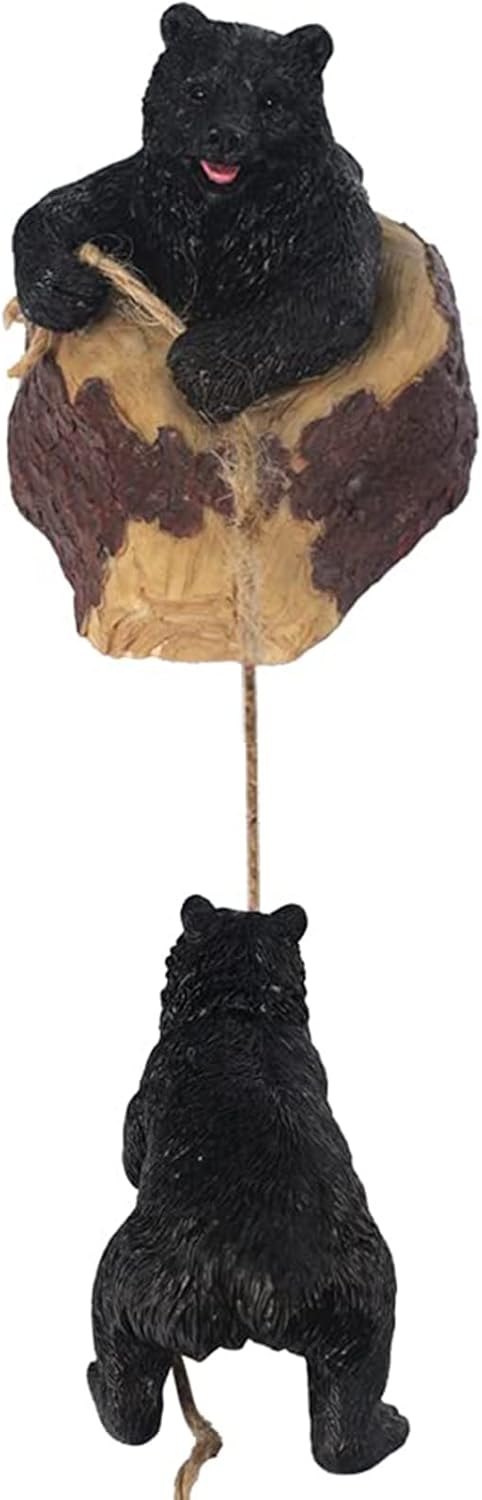 Amazon.com : TUOBE Black Bear Statue Outdoor Decor - Garden Decor/Yard ...
