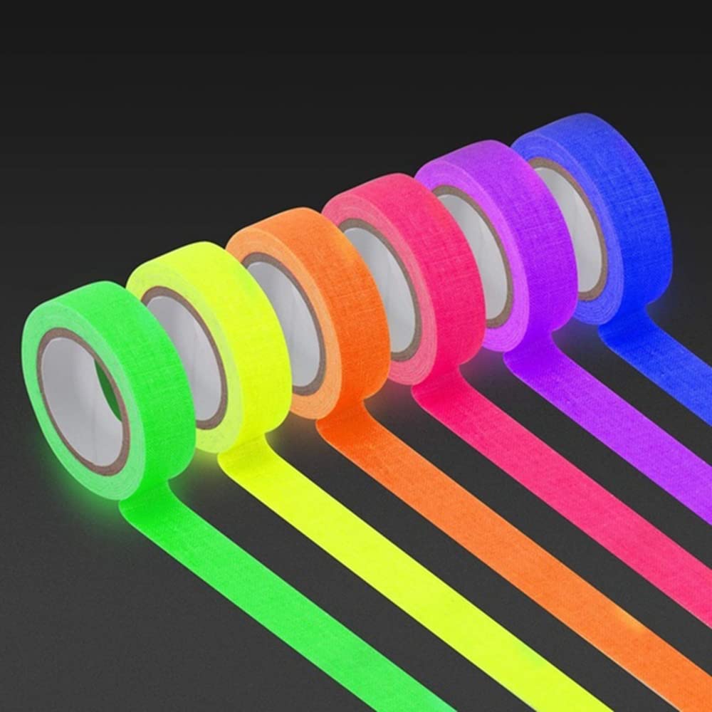 Snapklik.com : UV Reactive Tape Blacklight Fluorescent Glow In The Dark ...