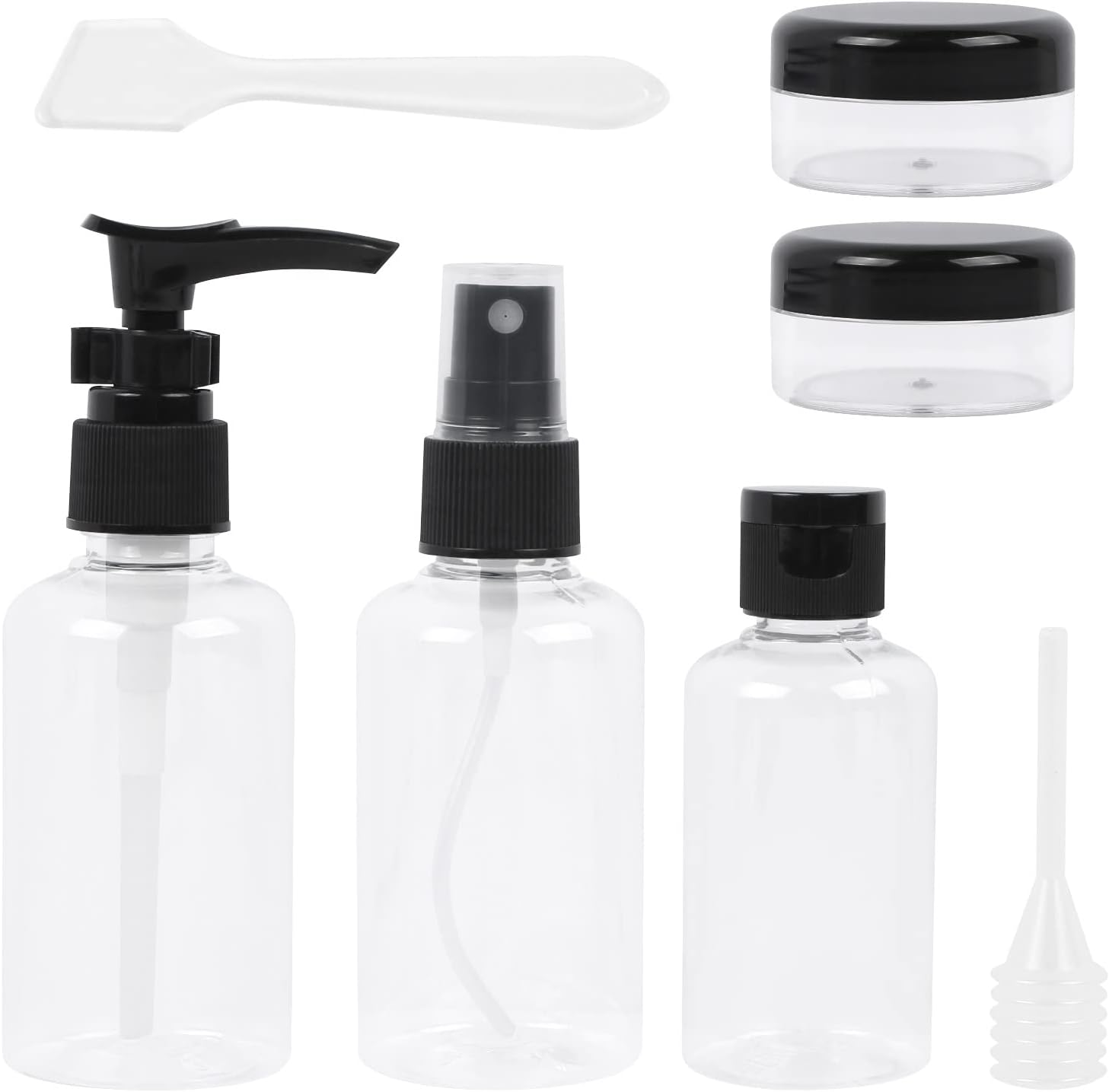 Amazon.com: MIDELONG Travel Bottles kit, Leak Proof Portable Toiletry ...
